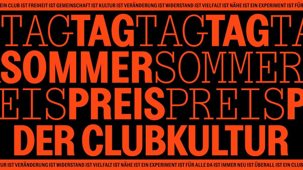 TAG DER CLUBKULTUR — BULBUL BERLIN